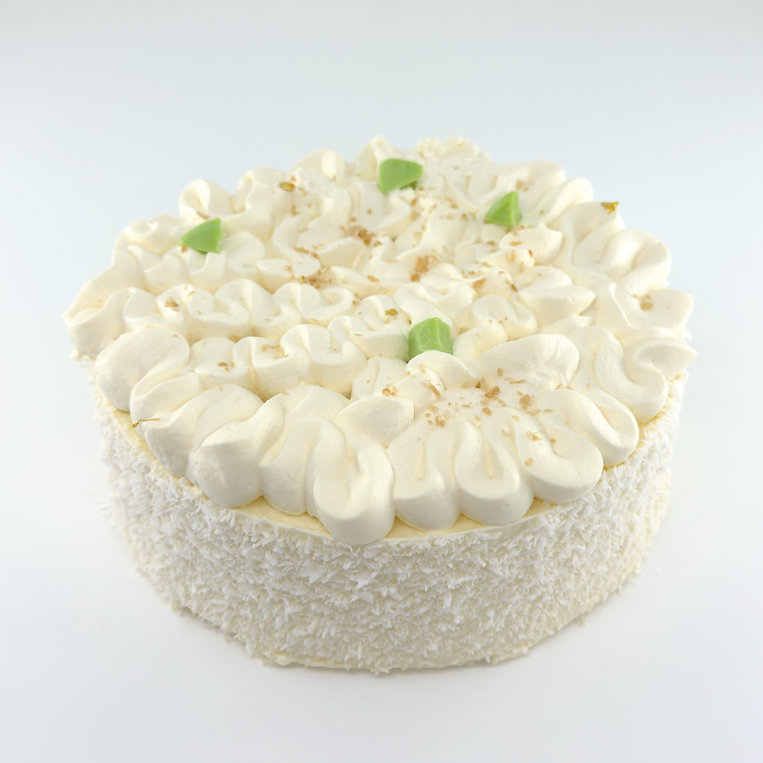 Pandan Chiffon Coconut Cake – Ananas